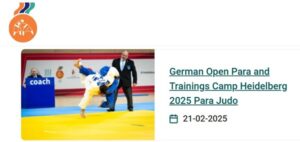 The Judo Community Calendar
