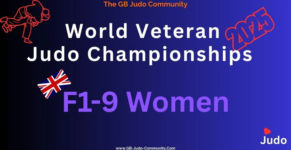 GBR F1-9 Women - Veterans World Judo Championships 2025